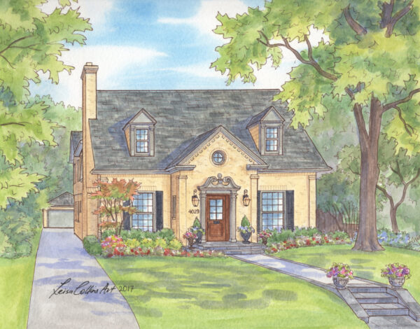 House Portraits: Cottage Style Homes Gallery